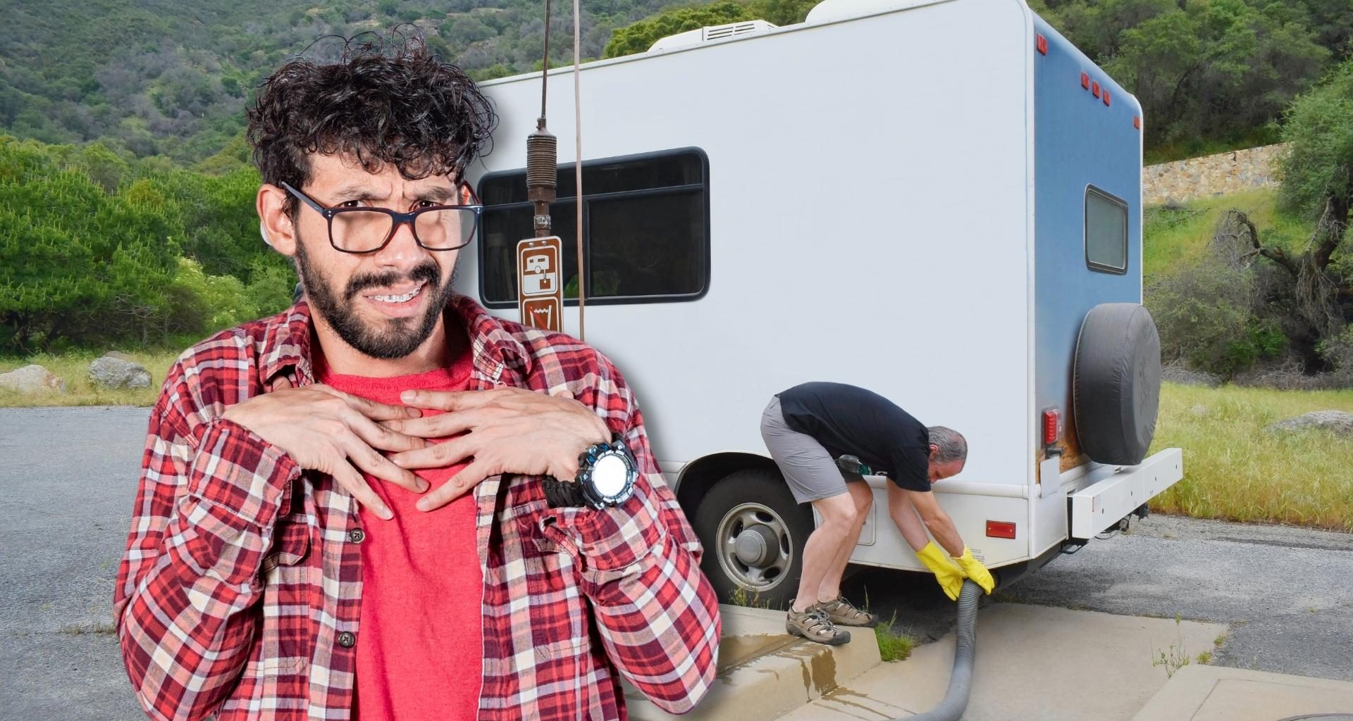 How to Never Get Poop on You When Dumping Your RV Tank