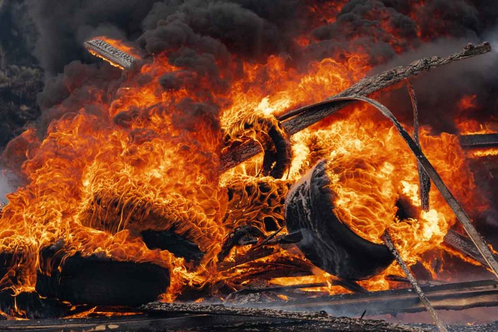 RV Set on Fire in Chick-fil-A Parking Lot - Nomadic News