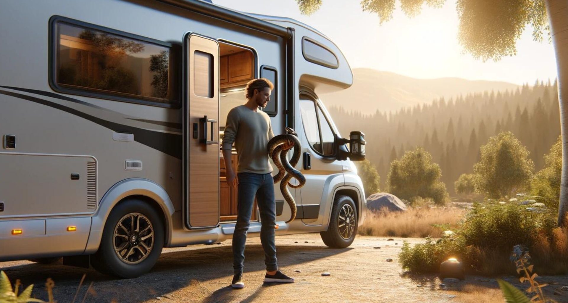 RVer Finds Python in His Storage and Brings It In His RV - Nomadic News